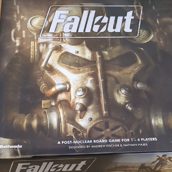 Bethesda | Games | Fallout Board Game By Bethesda Complete Tan | Poshmark